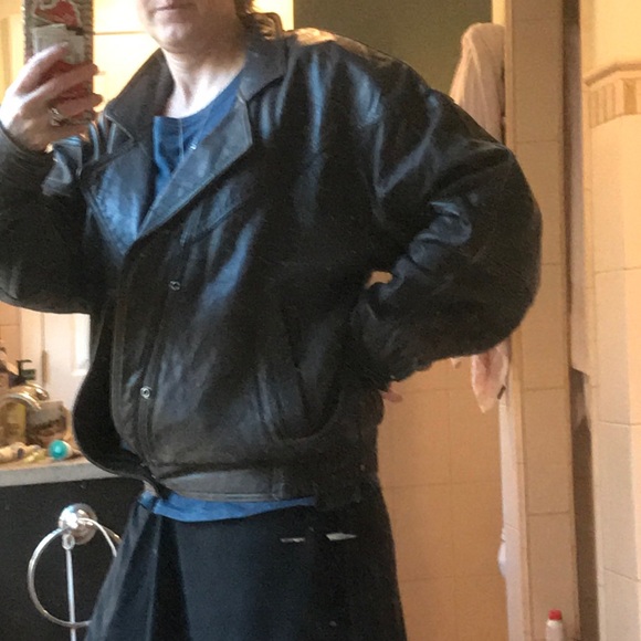 Andrew Marc | Jackets & Coats | Andrew Marc Am2 Brown Leather Jacket M ...